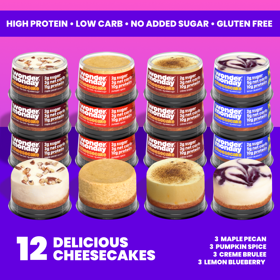 Cheesecake Lover's Variety Pack | Low Carb, Low Sugar, High Protein ...